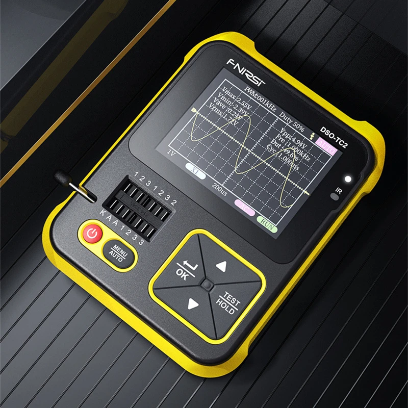 FNIRSI Handheld Digital Osciloscópio Portátil Componente Eletrônico ...