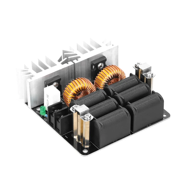 1000W ZVS Induction Heating Board Module 12-48V Low Voltage Heater Coil ...
