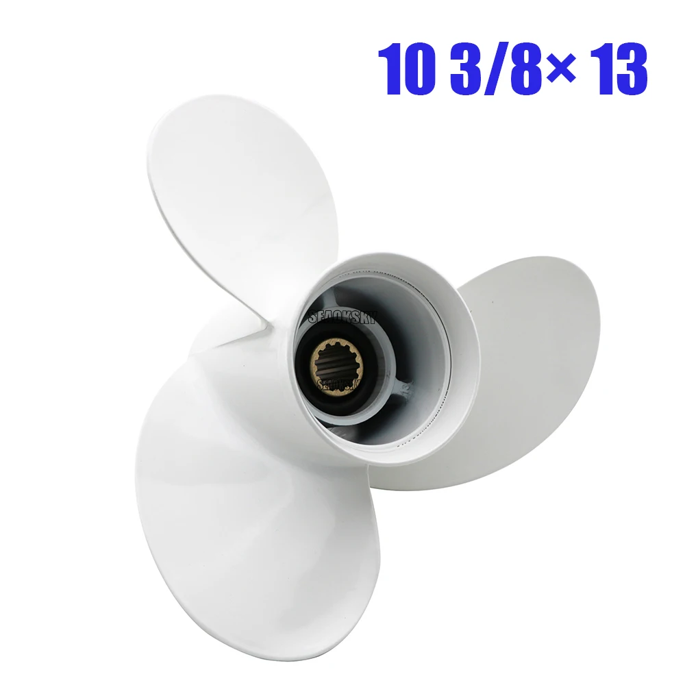Propeller 10 3/8x13-G For Yamaha Outboard Engine 25HP 40HP 48HP 55HP ...