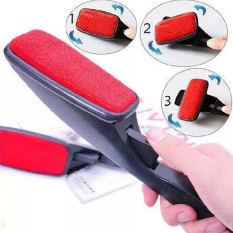 Rotatable Electrostatic Dust Removal Brush Clothes Dry Cleaning ...