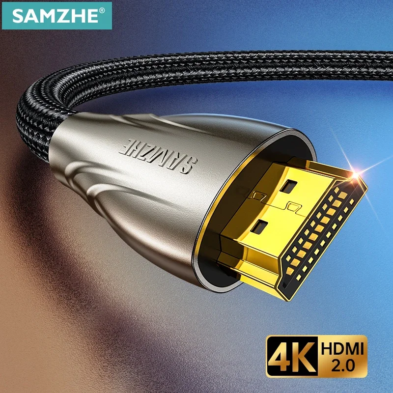 SAMZHE-4K-HDMI-Cable-2-0-High-Speed-4K-60Hz-1080P-Ultra-HD-Video-Cables ...