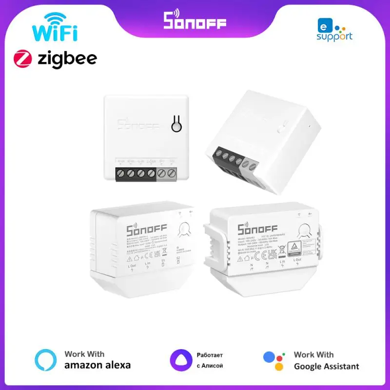 New SONOFF Zigbee / WiFi Switch MINI R2 / MINI R3 / ZBMINI / ZBMINI-L2 ...