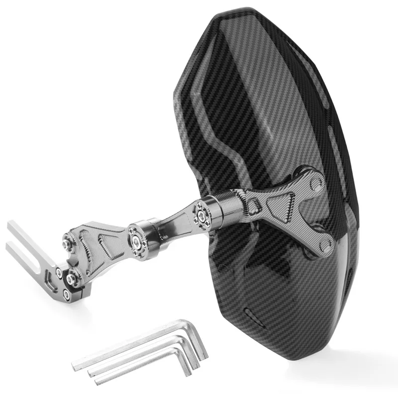 Motorcycle Aluminum Rear Fender Carbon Fiber Plastic Mudguard Kawasaki ...