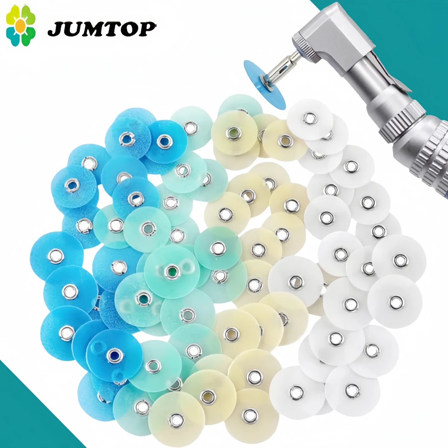 40-80pcs-Dental-Polishing-Discs-Holding-Rod-Mandrel-Soflex-Flexi-Disc ...