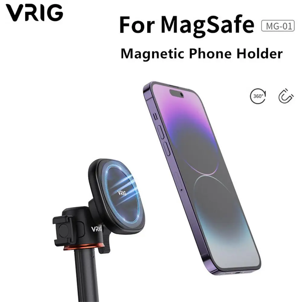 VRIG Universal Magnetic Phone Holder with 1/4 Screw Mount Holder for ...