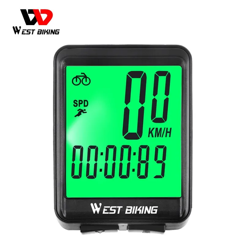 WEST-BIKING-Bicycle-Wireless-Computer-MTB-Road-Bike-Odometer-Waterproof ...