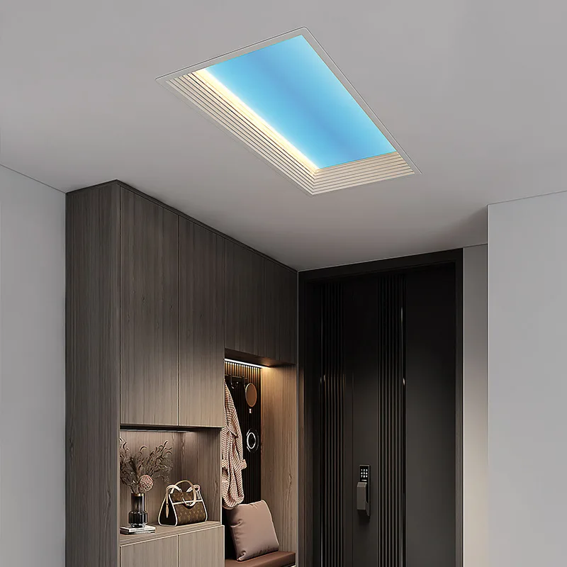 Smart-Alexa-Tuya-Remote-Embeded-Blue-Sky-LED-Ceiling-Panel-Light-30x60 ...