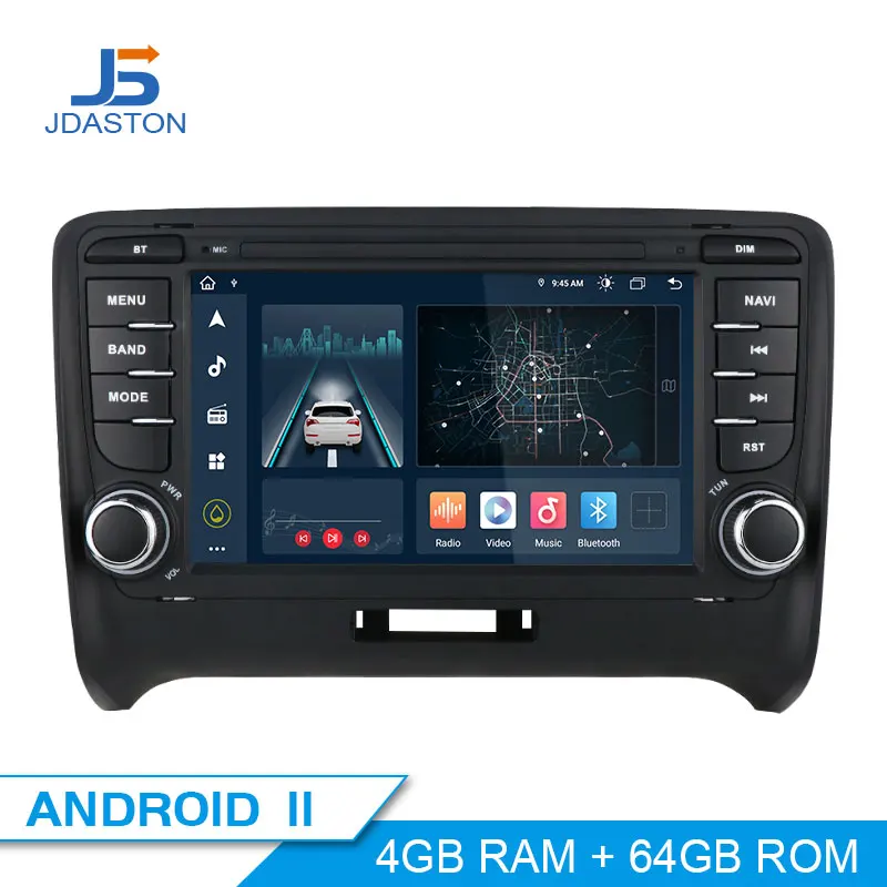 Autoradio multimédia Android 11, GPS, RDS, DSP, WIFI, 4G, Carplay, sans ...