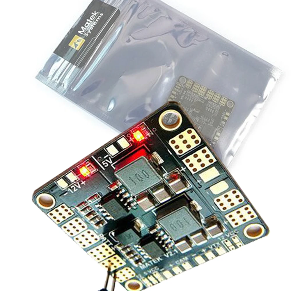 Mini-Power-Hub-Power-Matek-PDB-Distribution-Board-with-BEC-5V-12V-for ...