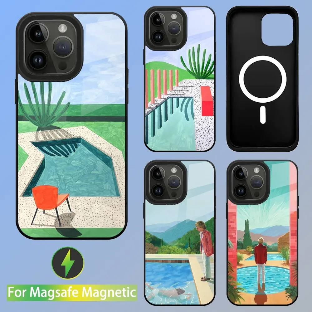 David-Hockney-Painting-Art-Phone-Case-For-iPhone-16-15-14-13-12-11-Plus ...