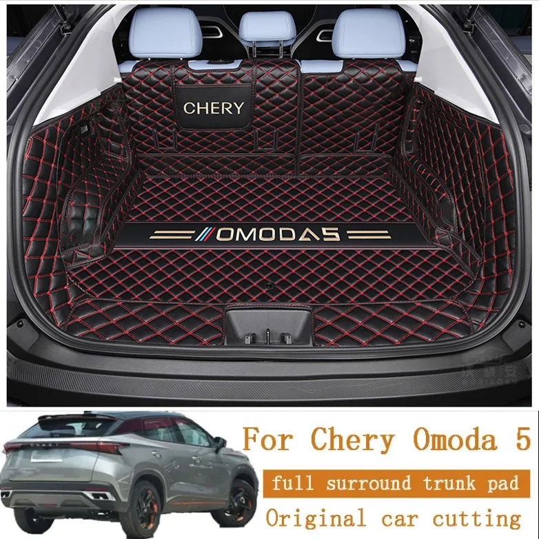 For-Chery-Omoda-5-2022-2023-Car-Boot-Mat-Rear-Trunk-Liner-Cargo-Leather ...