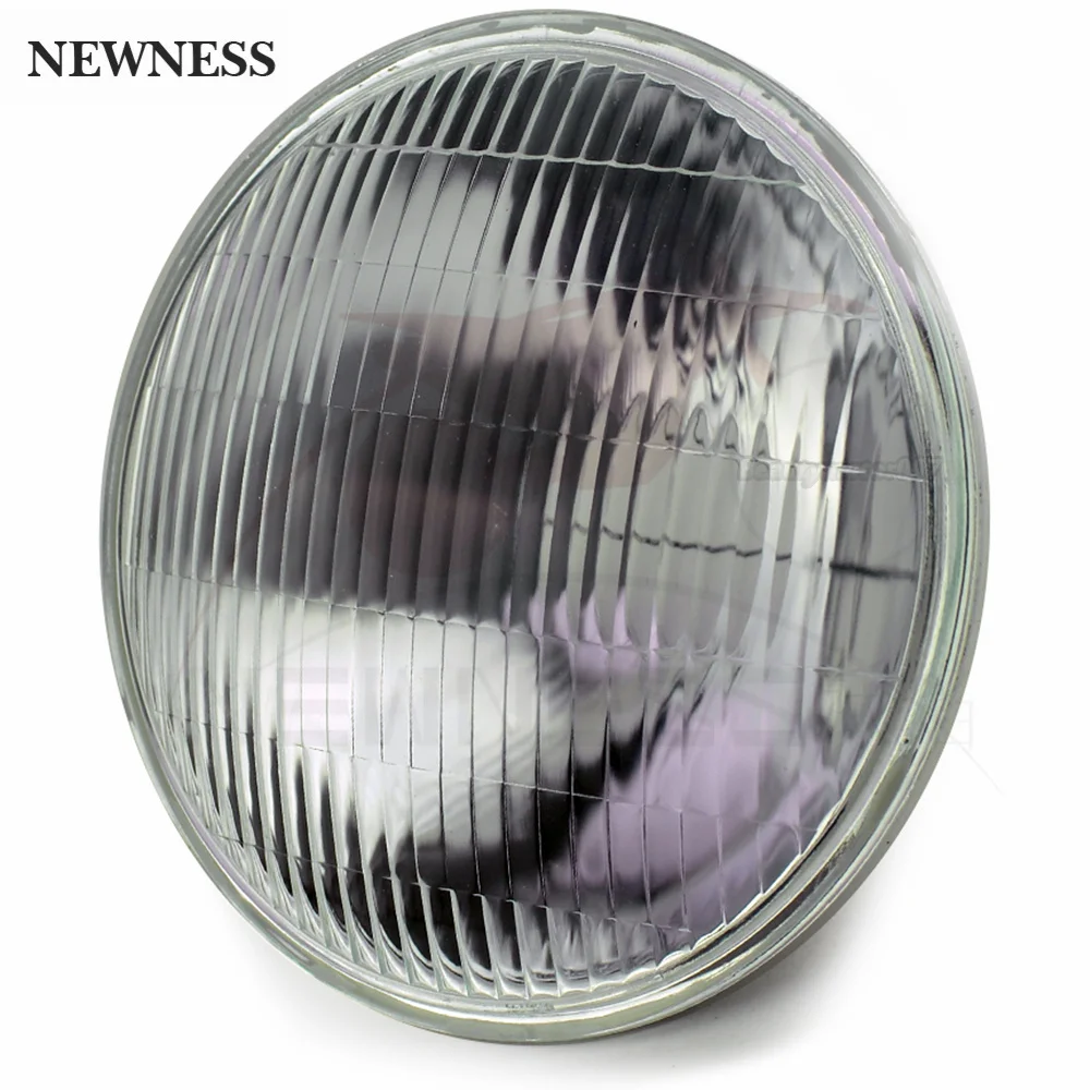 Motorcycle-7-Headlight-Glass-Lens-Clear-H4-Socket-Head-Lights-Lamp-Fit ...