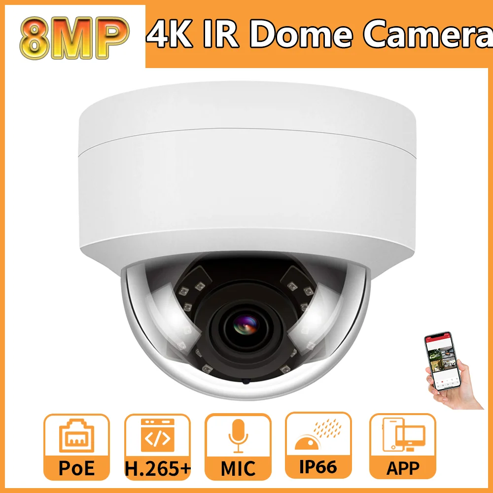4K-Security-Camera-8MP-PoE-IR-IP-Camera-6MP-Video-Surveillance-Cameras ...