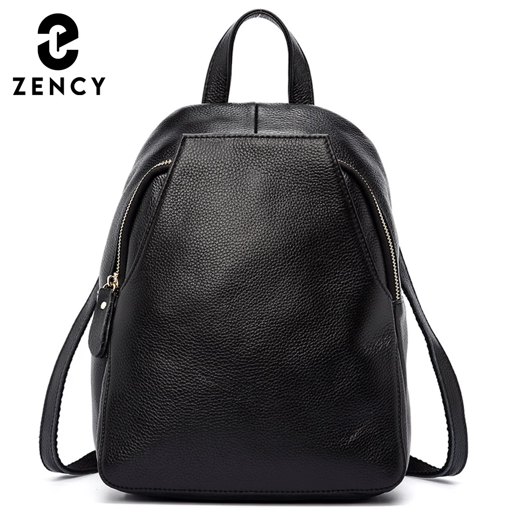 Zency-Charm-Women-Backpack-100-Genuine-Leather-Anti-theft-Button ...