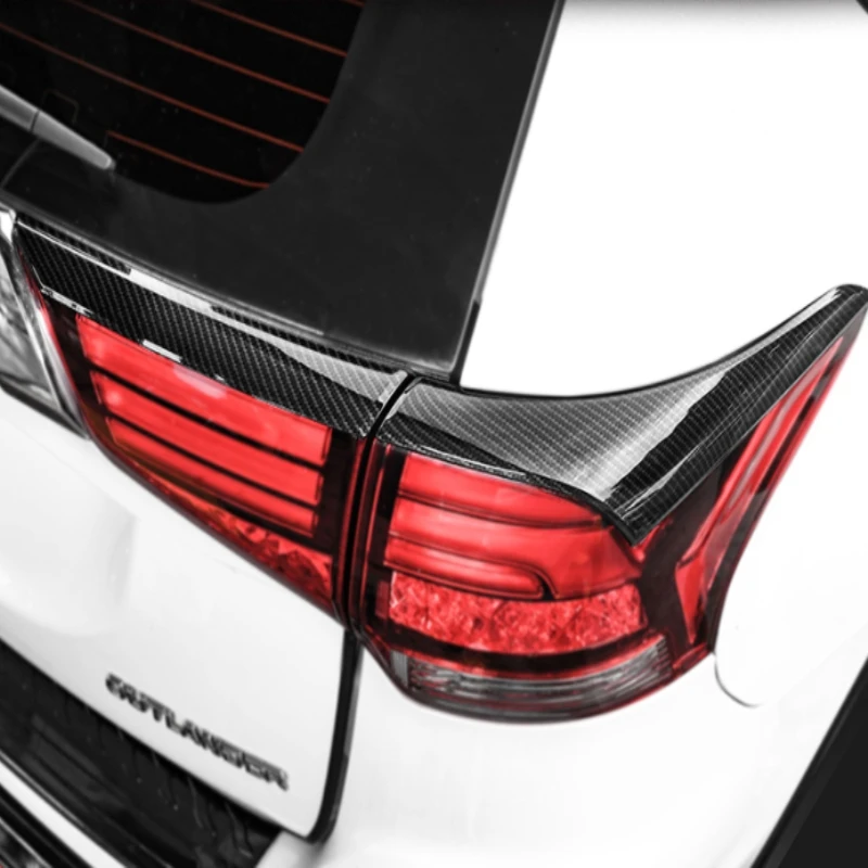 For Mitsubishi Outlander 2016 -2021 Abs Carbonfiber Taillight Streamer ...