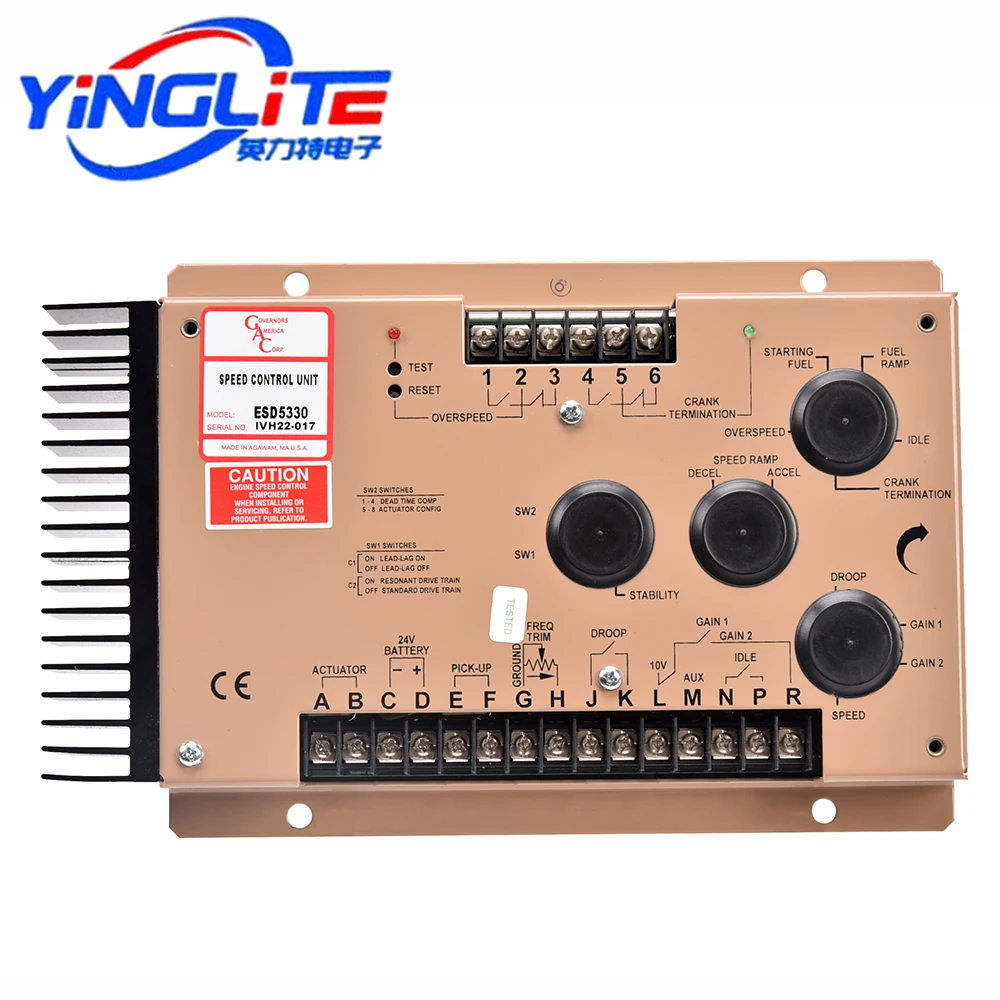 ESD5330 Governor EDS5330E Generator Engine Electronic Speed Control ...
