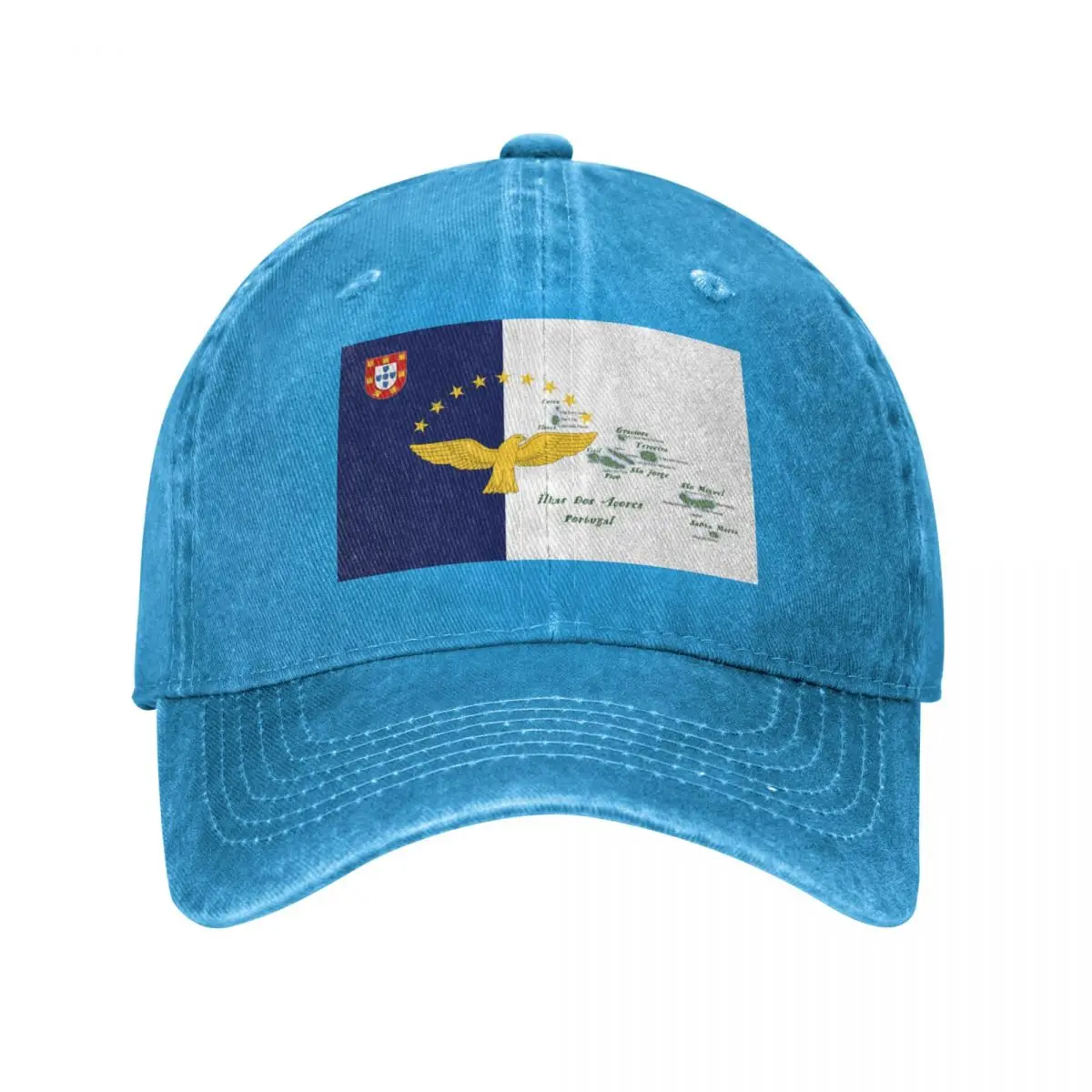 Azores-islands-Portugal-Baseball-Cap-Golf-Cap-Streetwear-Bobble-Hat ...