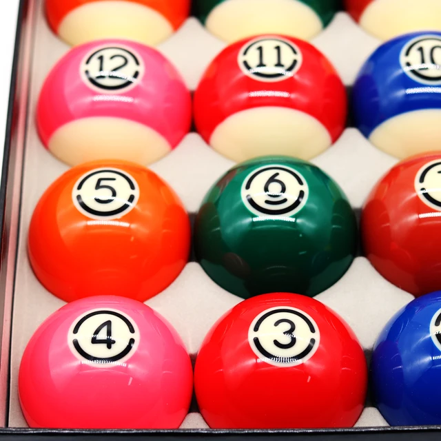 High Quality Resin Billiard Balls 16 Ball Billiard Set - 2-1/4 ...