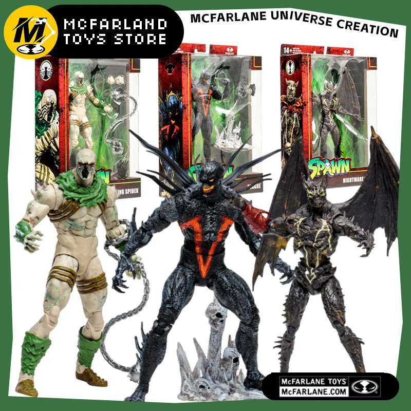 McFarlane-Toys-Spawn-comic-book-series-PLAGUE-KING-SPIDER-NIGHTMARE-SPAWN-7-inch-movable ...