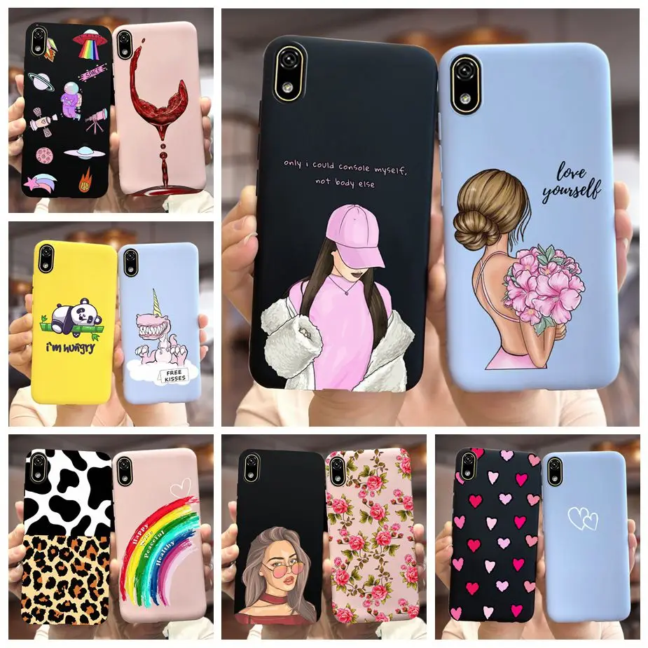 For-Huawei-Y5-2019-Case-Honor-8S-Pretty-Girls-Soft-Silicone-Phone-Case ...