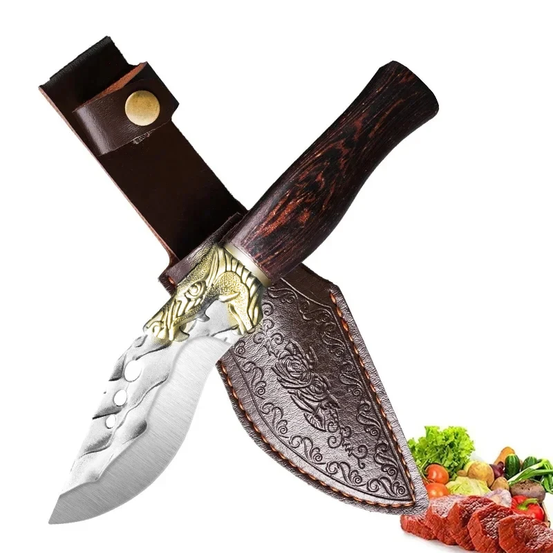 Home-kitchen-forged-bone-knife-Stainless-steel-high-hardness-carving ...