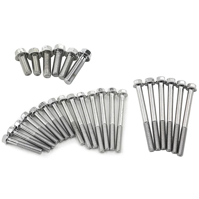 26X-Engine-Side-Case-Screws-Bolts-Kit-For-Honda-C50-C70-CL70-C90-S65 ...