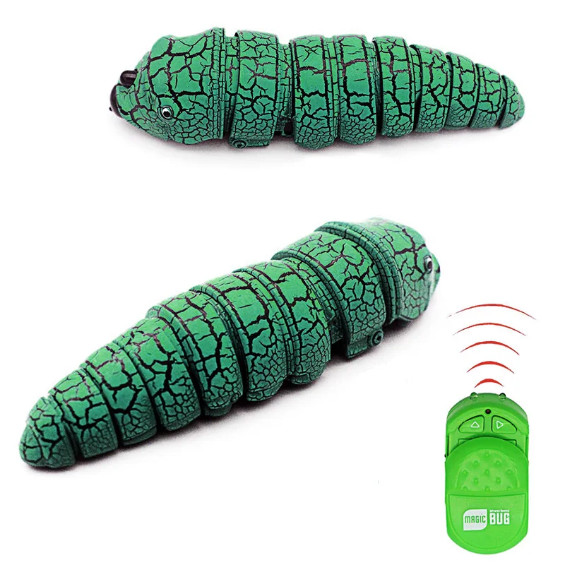 Remote-Control-Caterpillar-Worm-Mock-Fake-Insect-Animal-Toy-RC-Bug ...