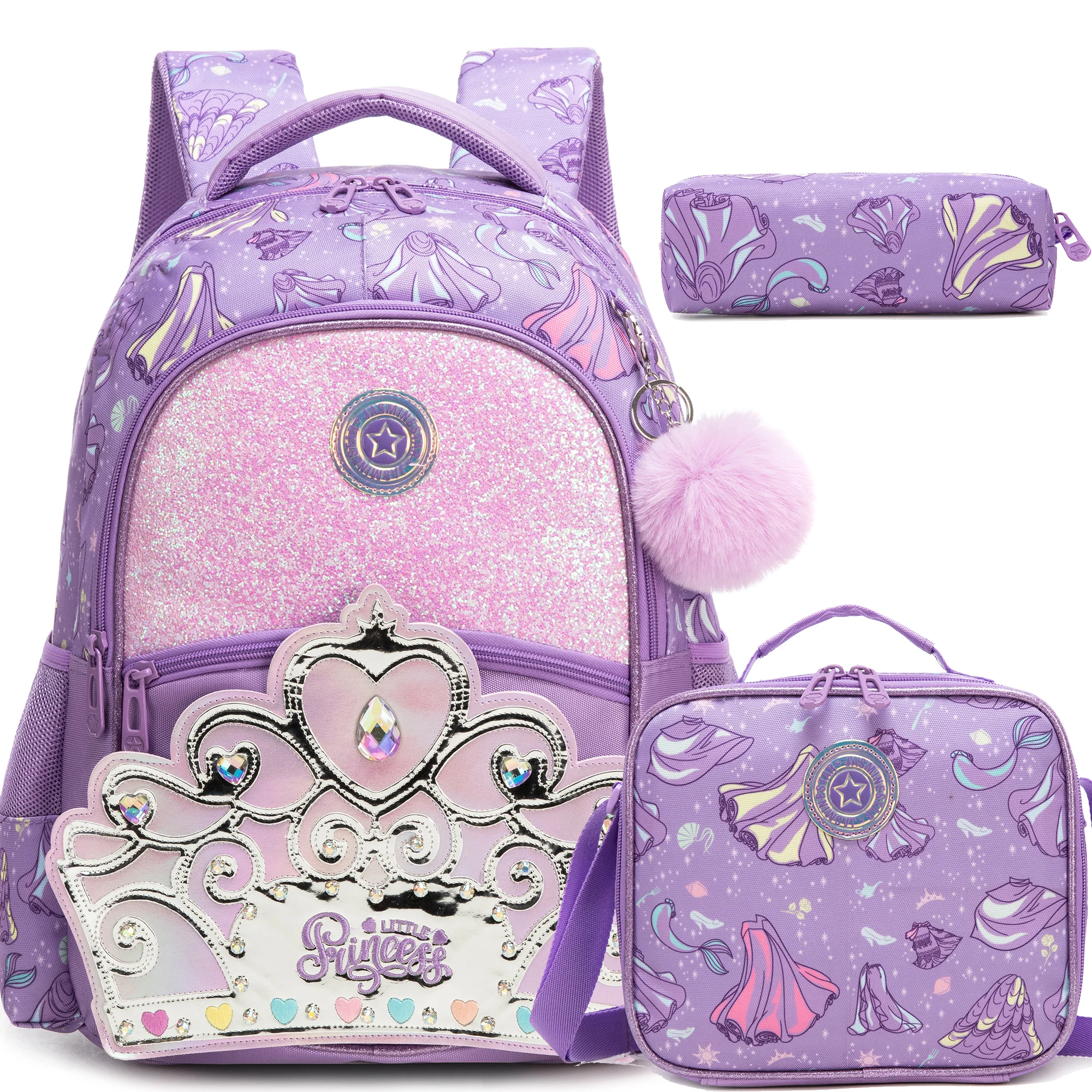 Mochilas escolares infantis Meetbelify para meninos e meninas, mochila ...