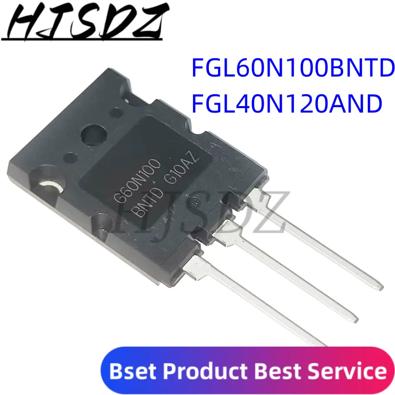 2 piezas G60N100BNTD FGL40N120AND FGL40N120 TO 3P G60N100 TO 247 ...