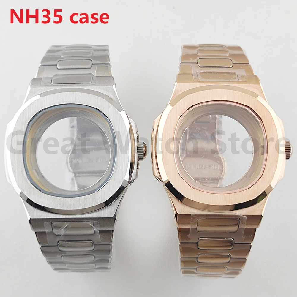 NH35-case-40mm-Nautilus-case-Watch-case-Watch-accessories-stainless ...