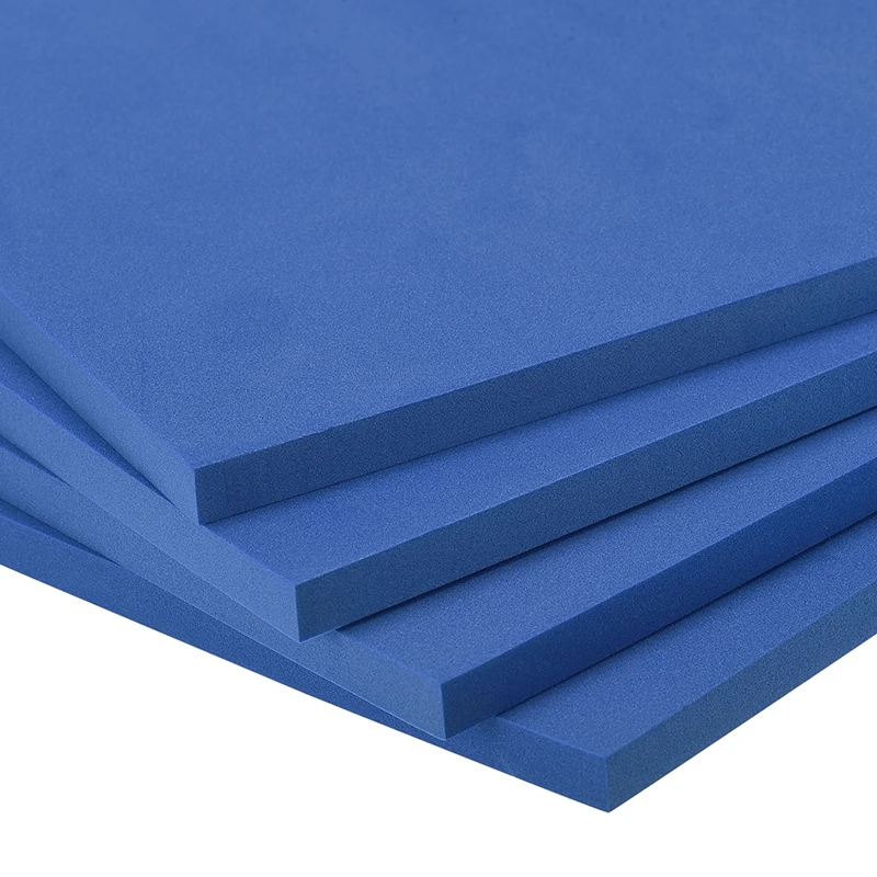 4pcs 3/5/7/10mm Blue EVA Foam Sheets Spone Foam 10x10 Inch Craft EVA ...