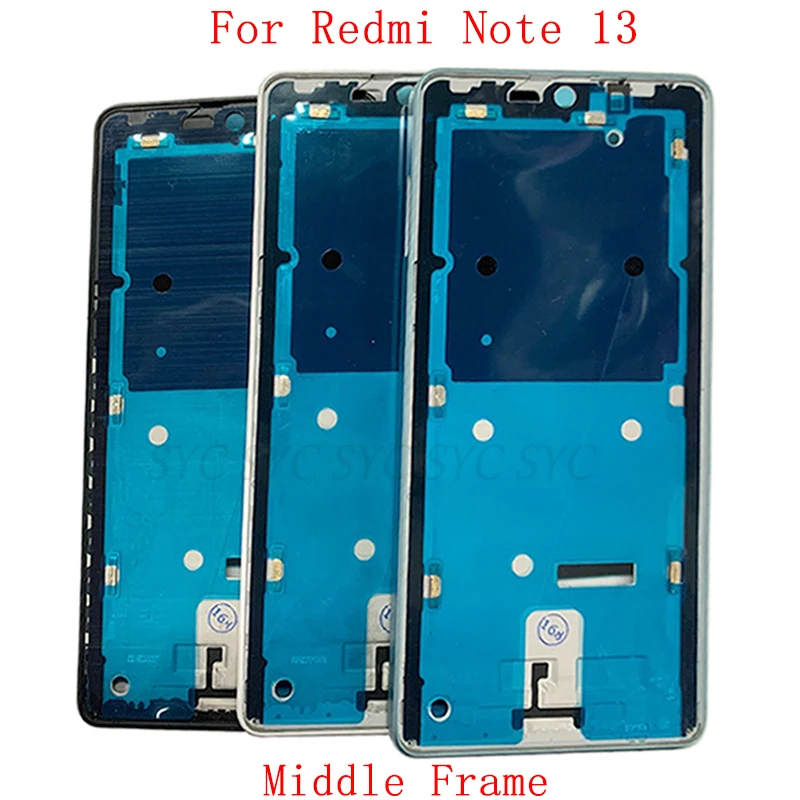 Middle-Frame-Housing-LCD-Bezel-Plate-Panel-For-Xiaomi-Redmi-Note-13 ...
