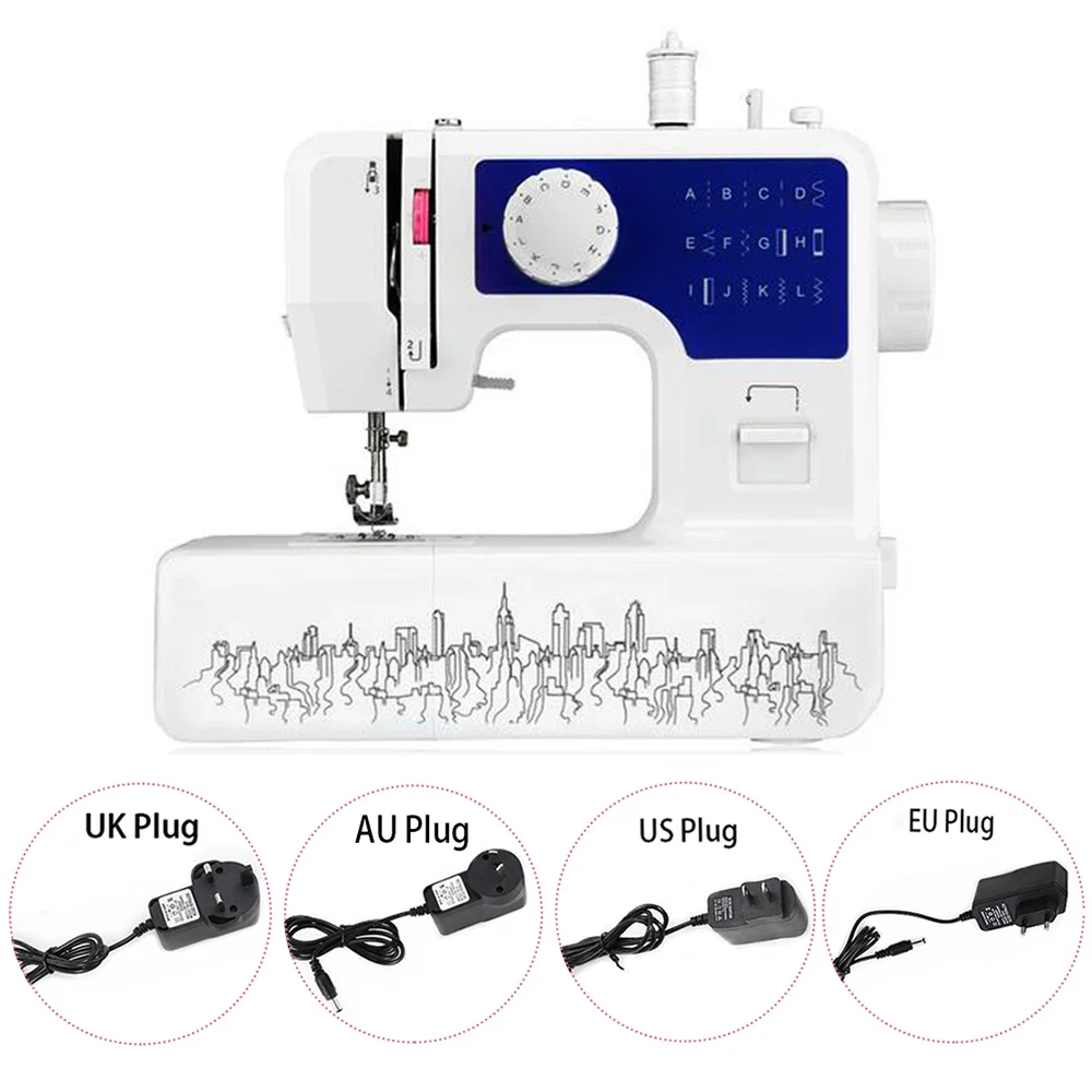 Household-Electric-Desktop-Sewing-Machine-Overlock-DIY-clothes-Multi ...