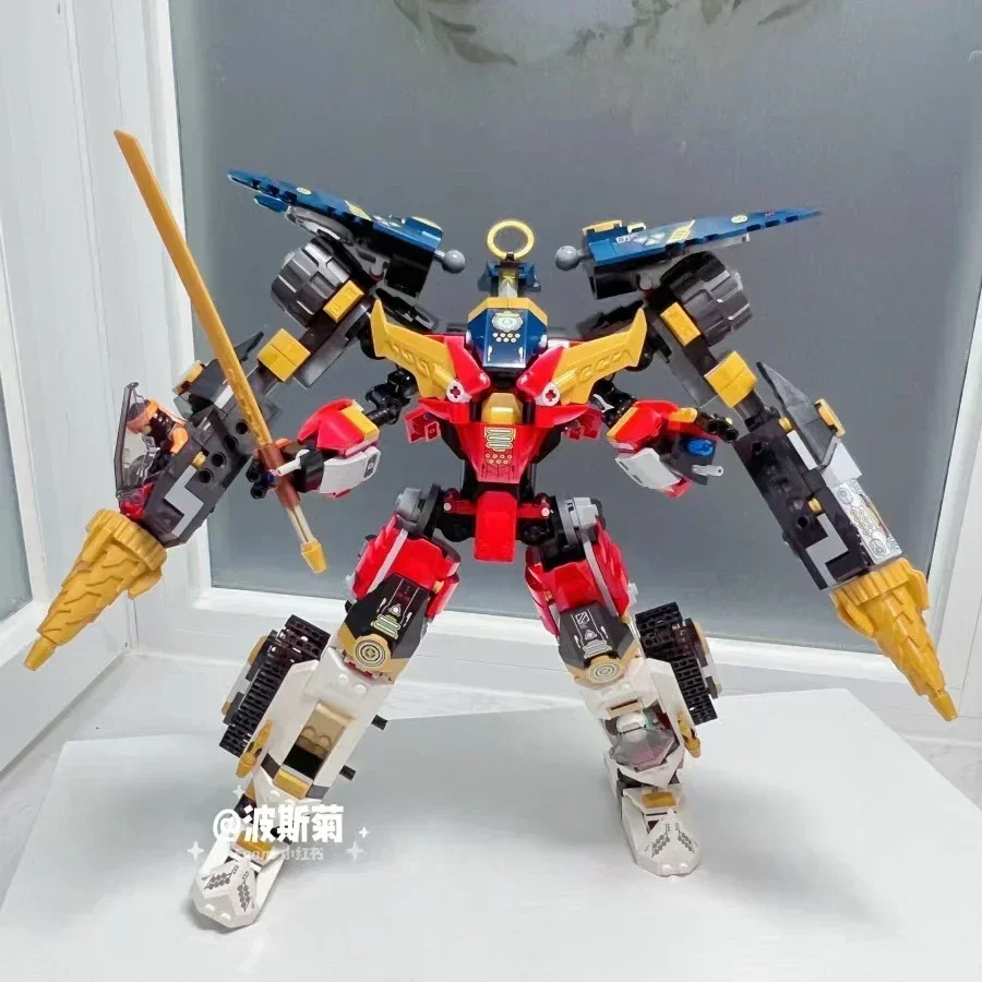 1148pcs-Ultra-Combo-Mech-Building-Blocks-4in1-Aircraft-Tank-Robot-Mecha ...