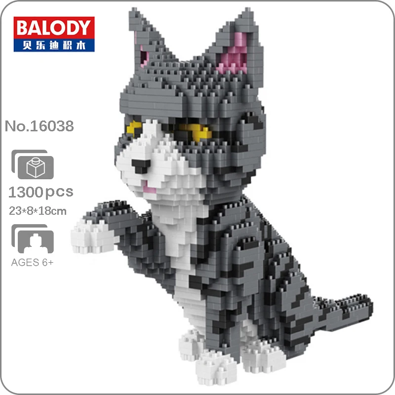 Diamond Blocks Bricks | Building Blocks Cats | Balody Mini Blocks ...