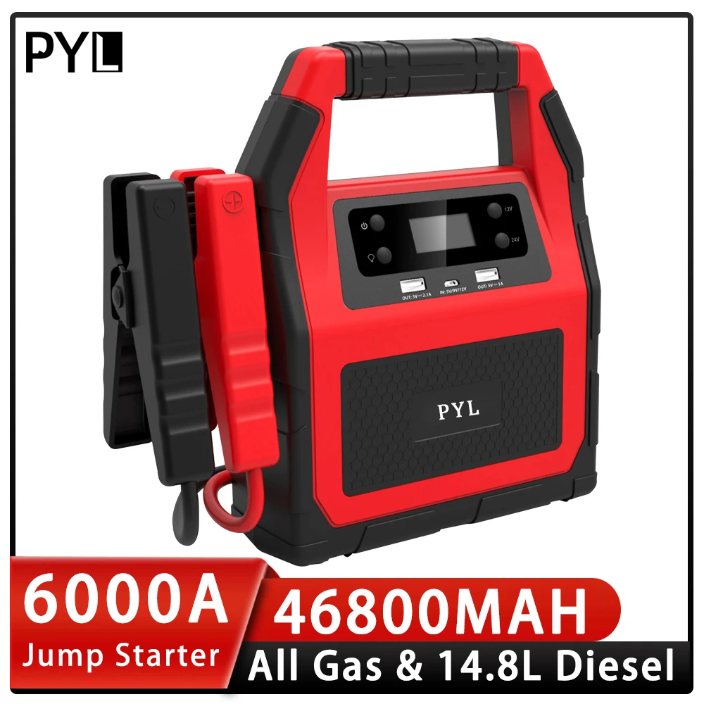 24V-Truck-46800mAh-Car-Jump-Starter-12V-Portable-Car-Battery-Booster ...