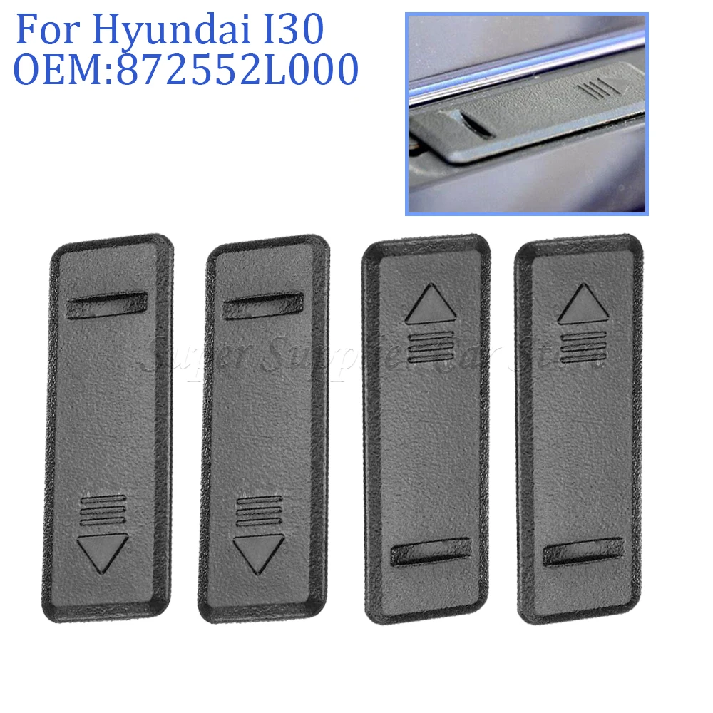 For Hyundai I30 New 4 Pack Roof Sink Roof Rail Mount Molding Clip Cap ...