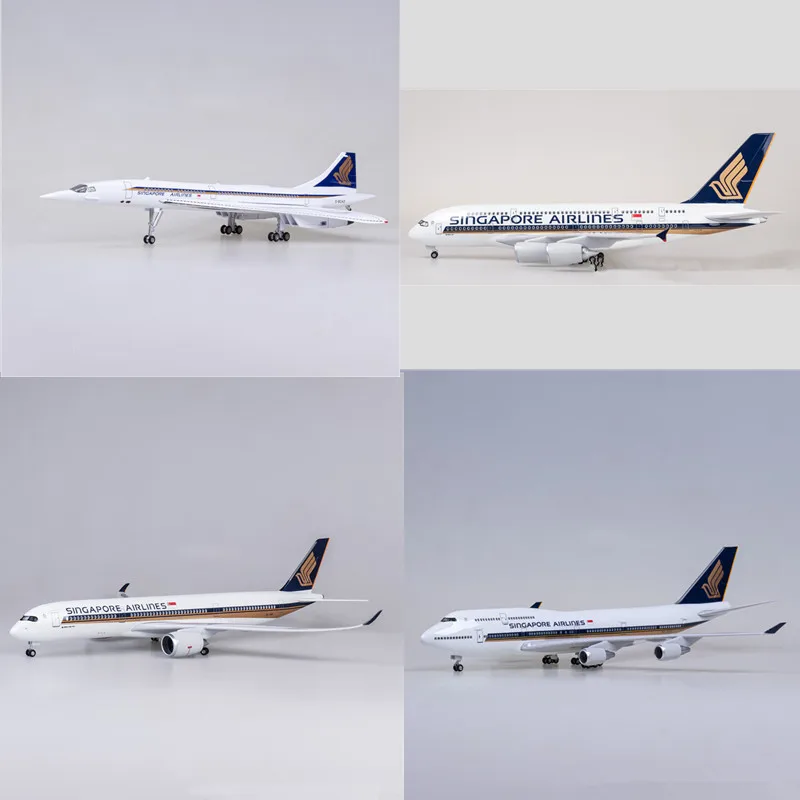 1-160-Scale-Diecast-Resin-Airbus-A350-A380-Singapore-Airplane-Boeing ...