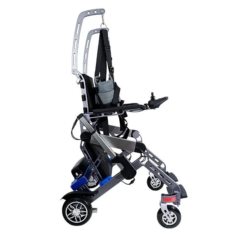 Electric intelligent standing wheelchair walker walking robot ...