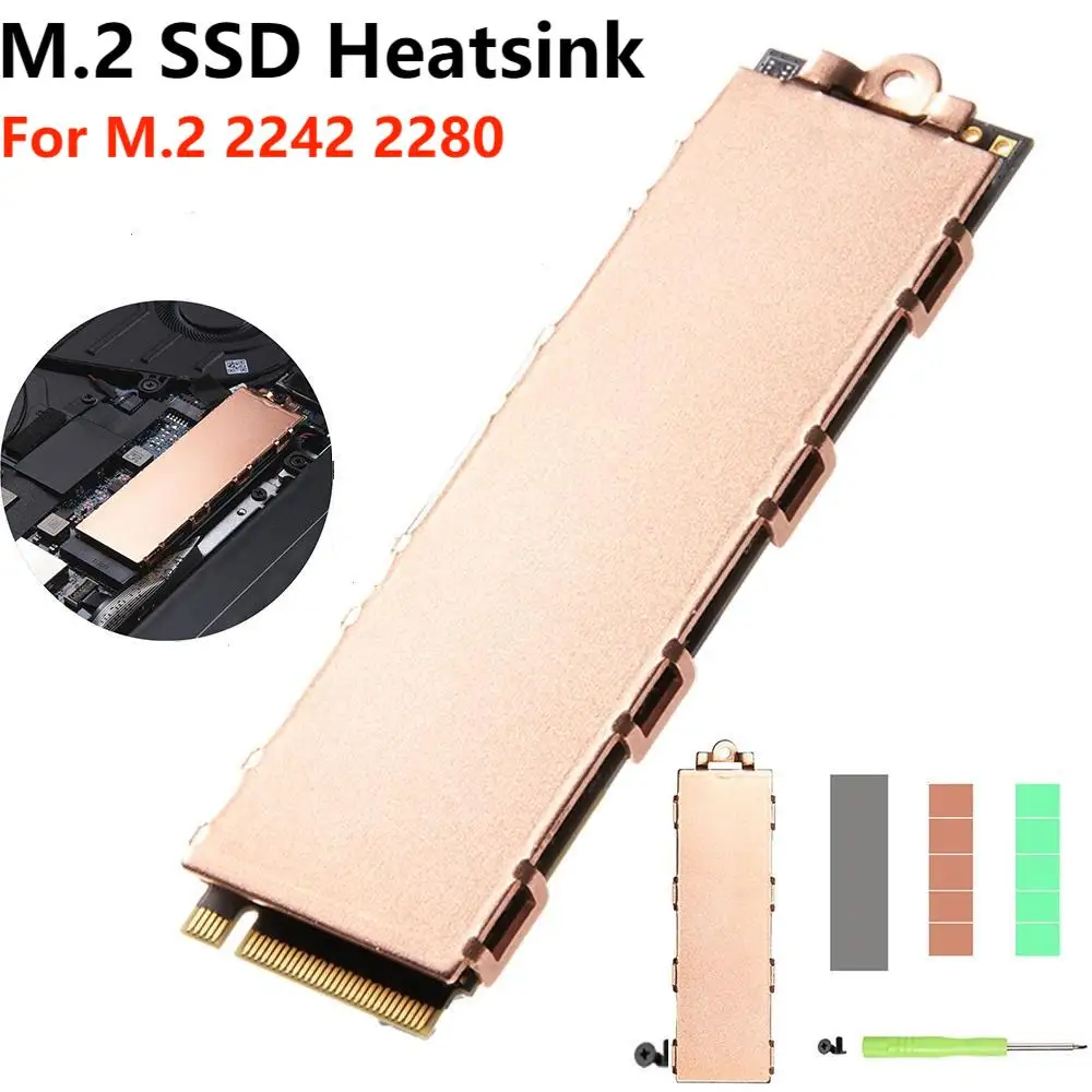 0-8-1-2mm-Thickness-Laptop-Copper-Heatsink-M-2-NVME-SSD-Heat-Sink-with ...