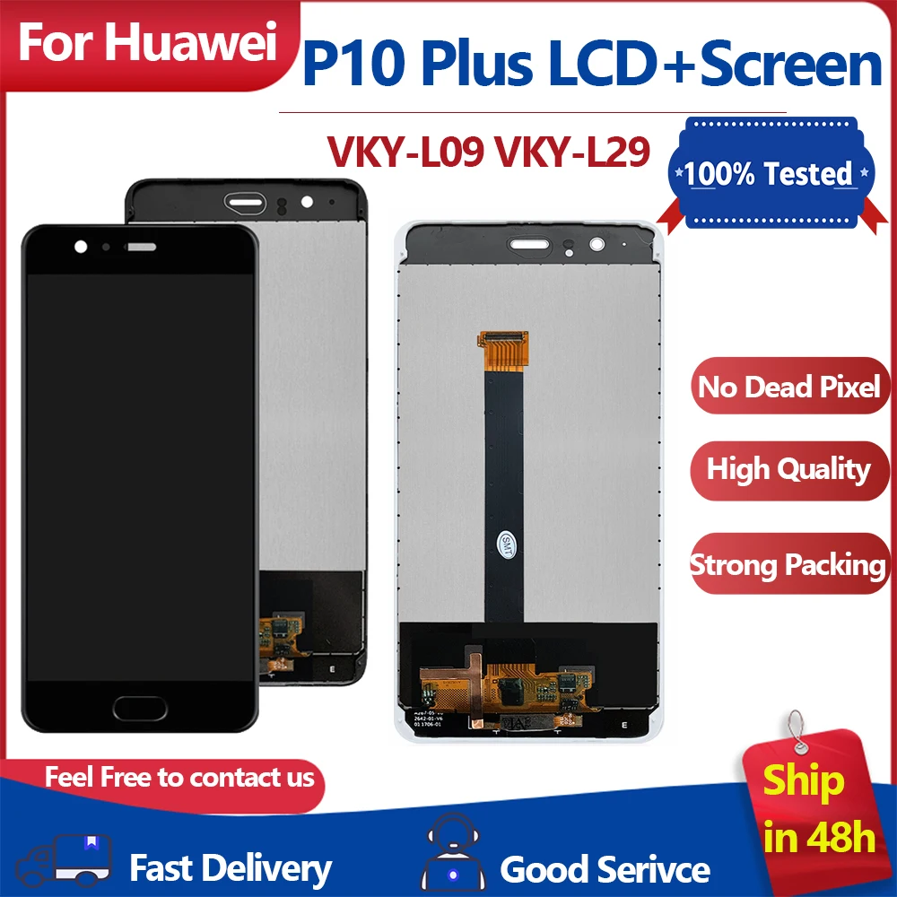 5-5-Display-For-Huawei-P10-Plus-LCD-Touch-Screen-Digitizer-Replacement ...