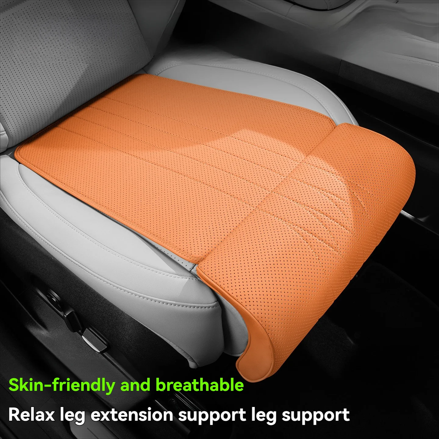 Luxury Nappa Leather Car Seat Leg Support Extension Driver and ...