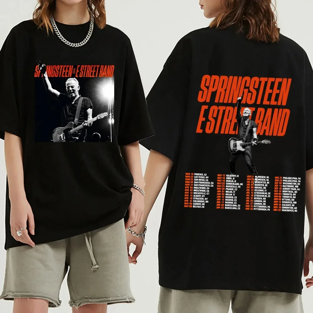 Streetwear-Bruce-Springsteen-and-E-Street-2024-Tour-T-Shirts-Unisex ...