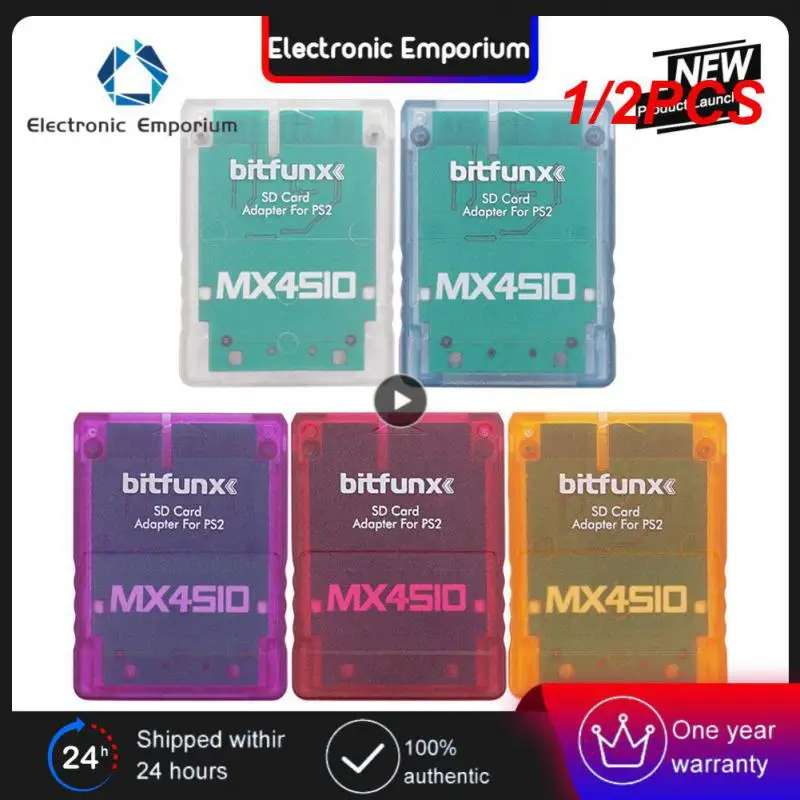 1-2PCS-Multifunctional-Memory-Card-Adapter-for-PS2-MX4SIO-SIO2SD ...