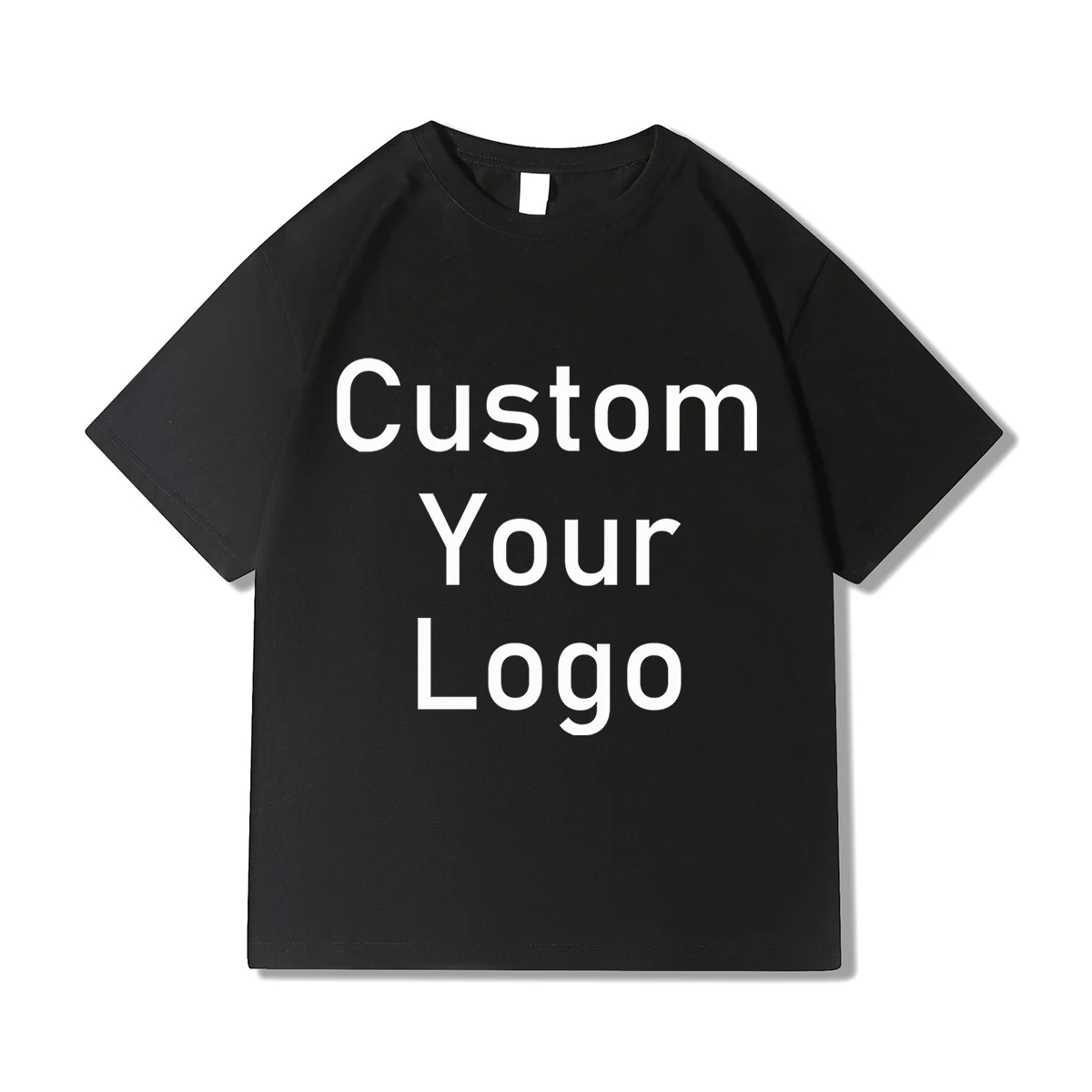 220g-Cotton-Custom-Your-Design-Short-Sleeve-T-shirts-Custom-Your-Design ...