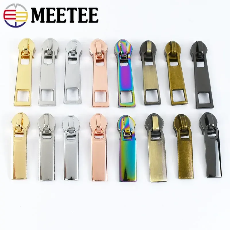 Meetee-10-20Pcs-3-5-Zipper-Sliders-for-Nylon-Zippers-Clothes-Jacket-Zip ...