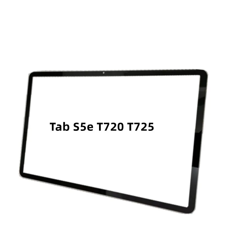 Front Glass with OCA For Samsung Galaxy Tab S5e 10.5 T720 T725 T727 LCD Display Front Outer ...