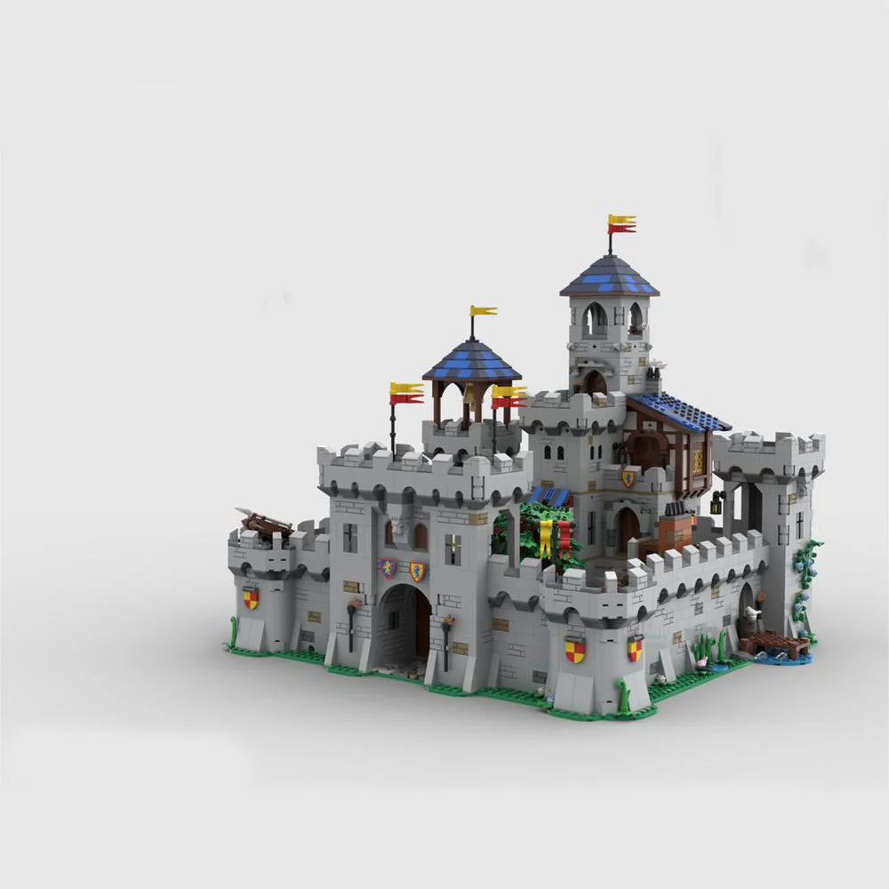 Bloques-de-construcci-n-de-castillo-Medieval-Modular-para-ni-os-juguete ...