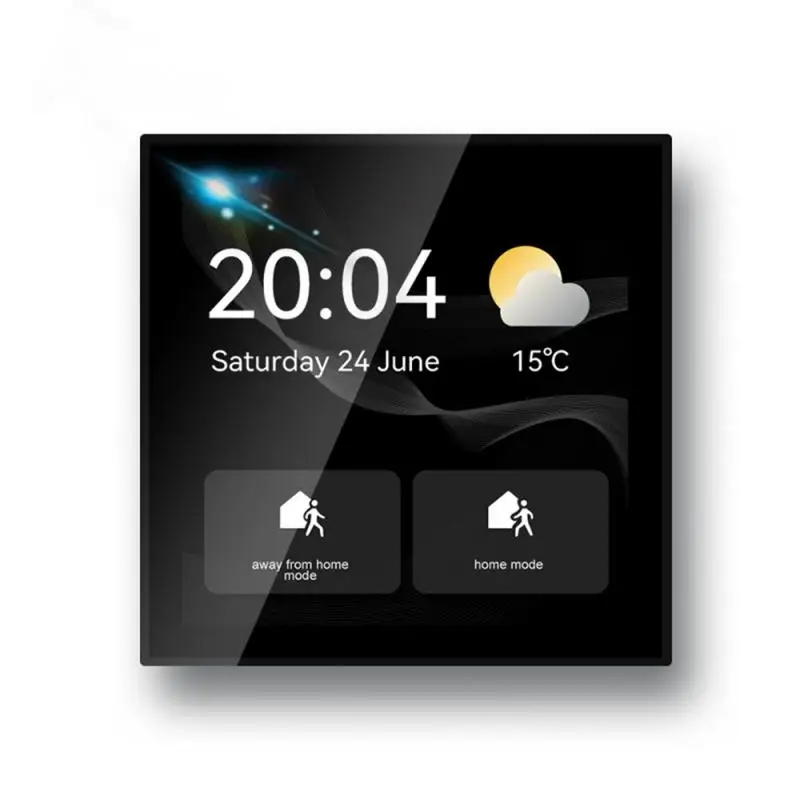 Tuya WiFi Smart Scene Switch 4Inch Smart Central Control Touch Screen ...