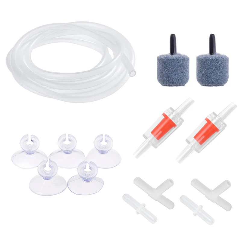 Aquarium-Air-Pump-Accessories-Kit-with-Air-Stone-Bubble-Aerator-Check ...